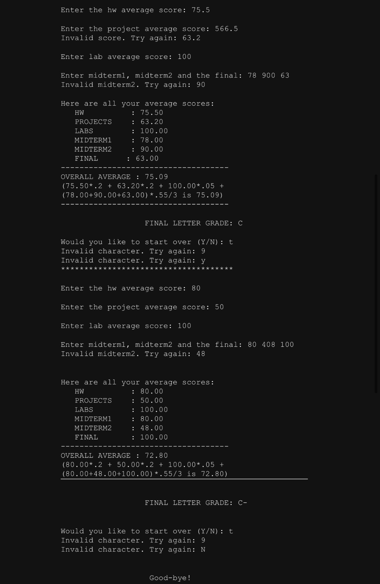 Solved This is not an active exam. Please use while loops | Chegg.com