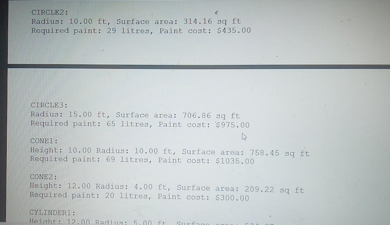 Solved Question 1 (a) Design and implement a class called | Chegg.com