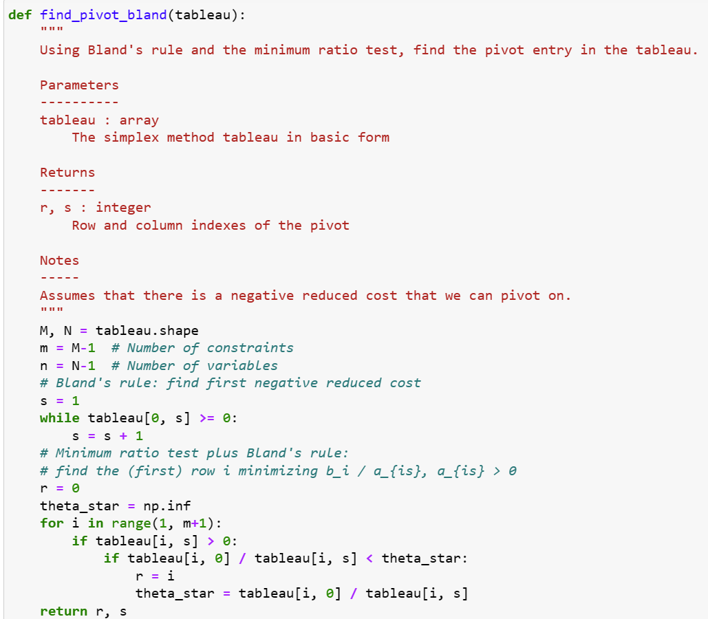 Solved When using the simplex method, the largest subscript | Chegg.com
