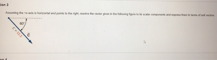 Solved ion 3 Assuming the +x-axis is horizontal and points | Chegg.com