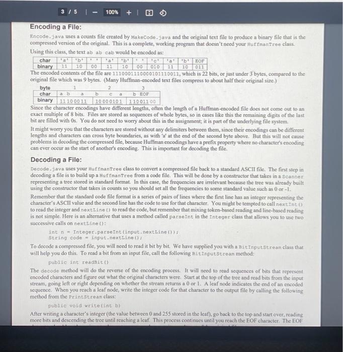 This program provides practice with binary trees and | Chegg.com