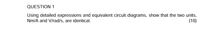 QUESTION 1Using detailed expressions and equivalent | Chegg.com