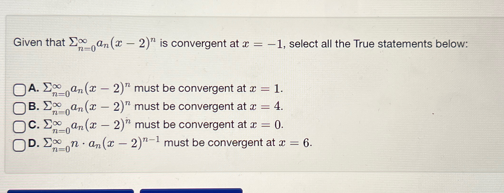 Solved Given that \\\\Sigma _(n)=0^(\\\\infty | Chegg.com