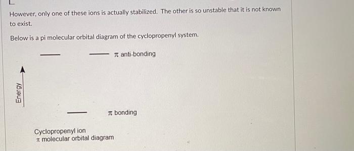 Solved Explain Properties Using Molecular Orbital Theory