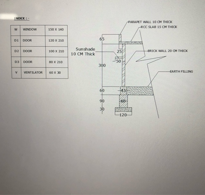 QUESTIONS: Q.1. Develop a 2 line plan in AutoCAD of | Chegg.com