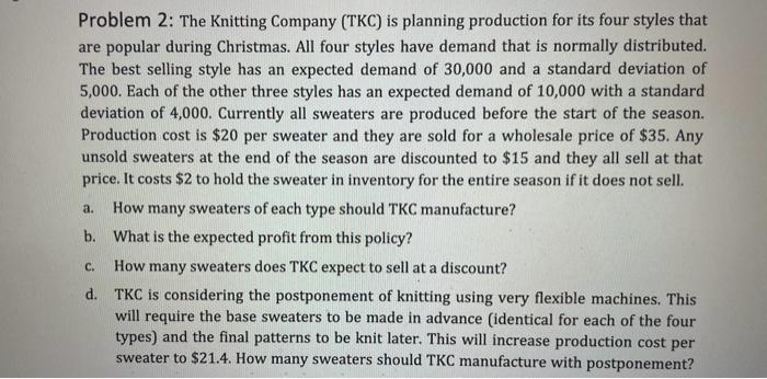 Solved 5,000 . Each of the other three styles has an | Chegg.com