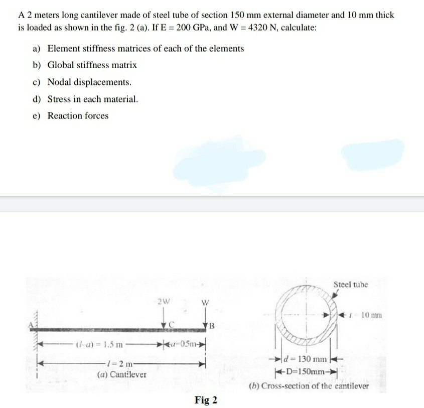 Solved Use Modulus of Elasticity = 200 GPa and Poisson Ratio | Chegg.com