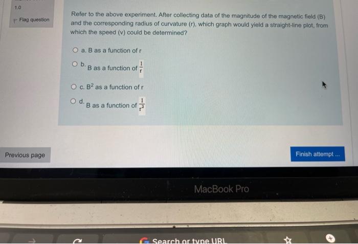 Refer to the above experiment. After collecting data | Chegg.com