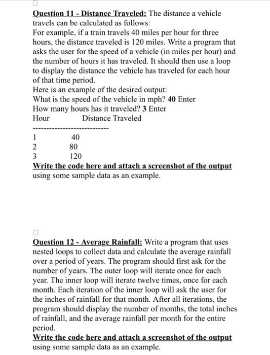 Solved Question 1: Write a while loop that lets the user | Chegg.com