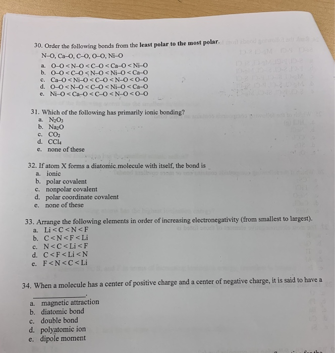 Solved please the give the right answer choices , showing | Chegg.com
