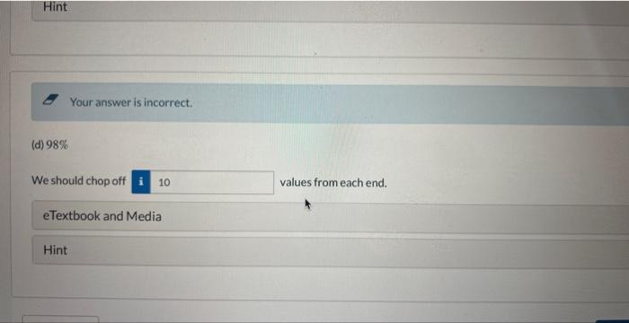 Solved To create a confidence interval from a bootstrap | Chegg.com