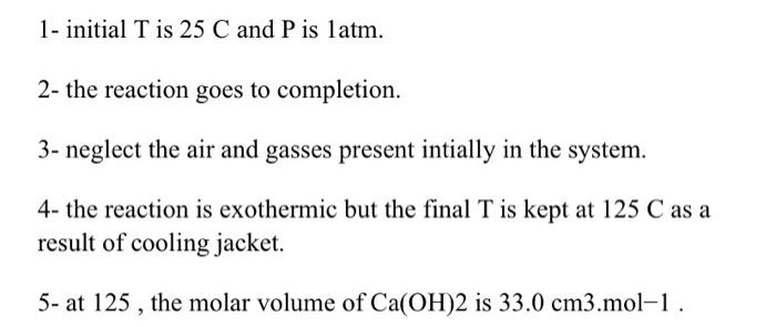 Solved Acetylene gas is produced is the following reaction: | Chegg.com