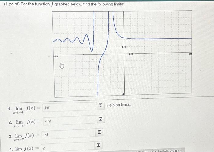 Solved (1 point) Use the given graph of the function g to | Chegg.com Solved (1 point) Use the given graph of the function g to | Chegg.com