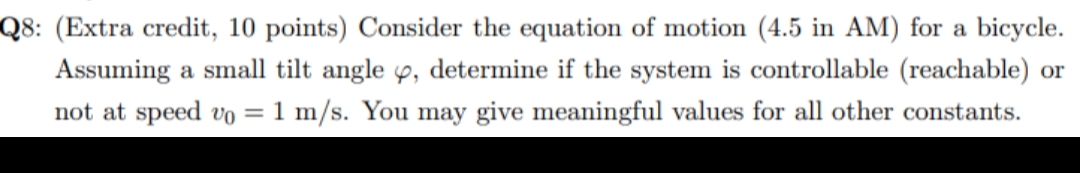 Solved Q8: (Extra credit, 10 ﻿points) ﻿Consider the equation | Chegg.com