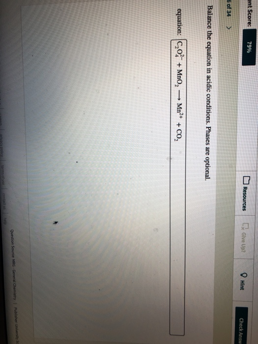 Solved ent Score: 79% Resources [ Give Up? Hint Check Answ | Chegg.com Solved ent Score: 79% Resources [ Give Up? Hint Check Answ | Chegg.com