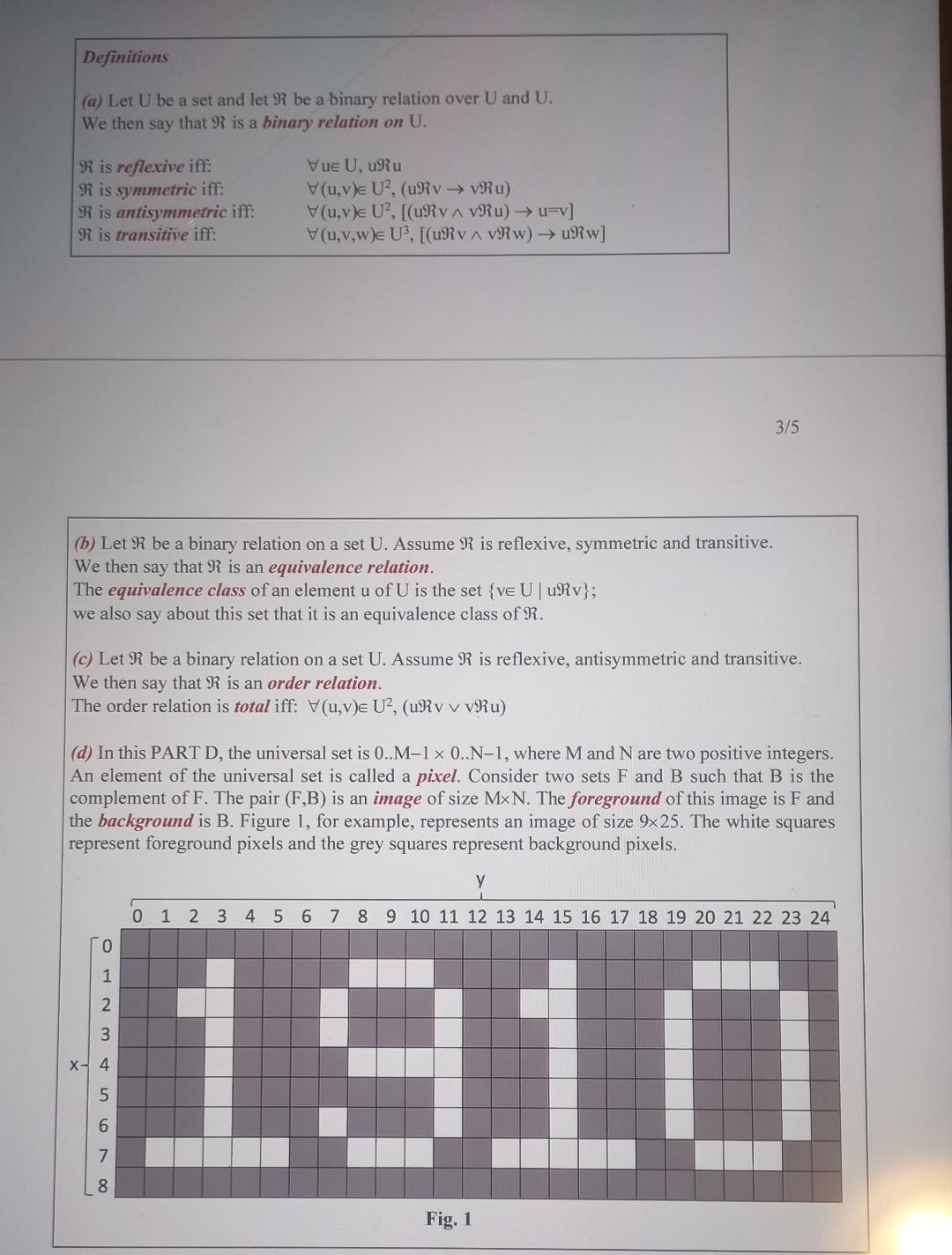 Solved this is a discrete math question. kindly solve it | Chegg.com