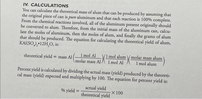 Solved DATA Mass of piece of aluminum Mass of filter paper | Chegg.com