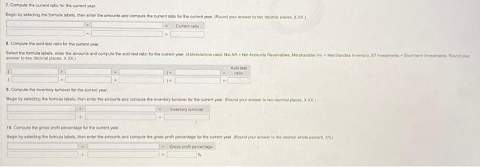 Solved \begin{tabular}{lrr} \hline & Current Year & | Chegg.com