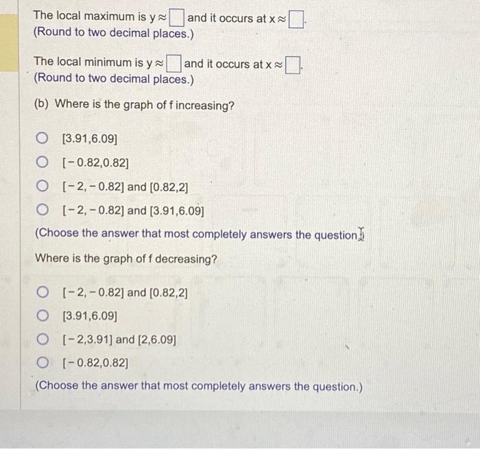 Solved (a) Use a graphing utility to graph f(x) = x³ - 2x+5 | Chegg.com