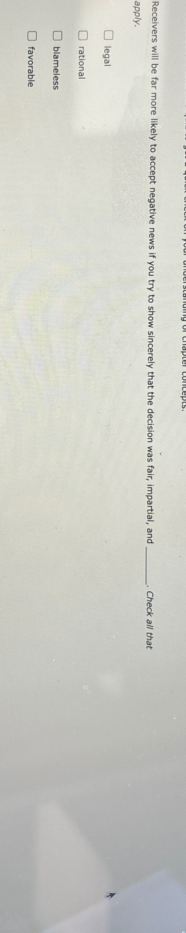 Solved Receivers will be far more likely to accept negative | Chegg.com