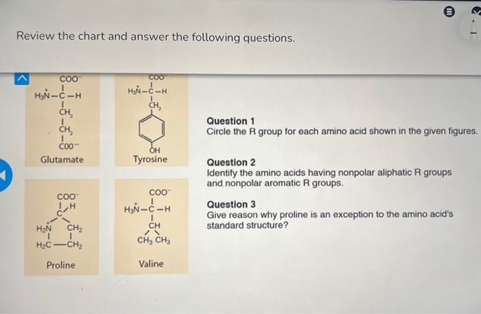 Solved Review the chart and answer the following questions. | Chegg.com