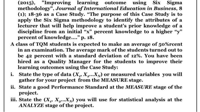 Solved use the case study below, to answer the questions | Chegg.com