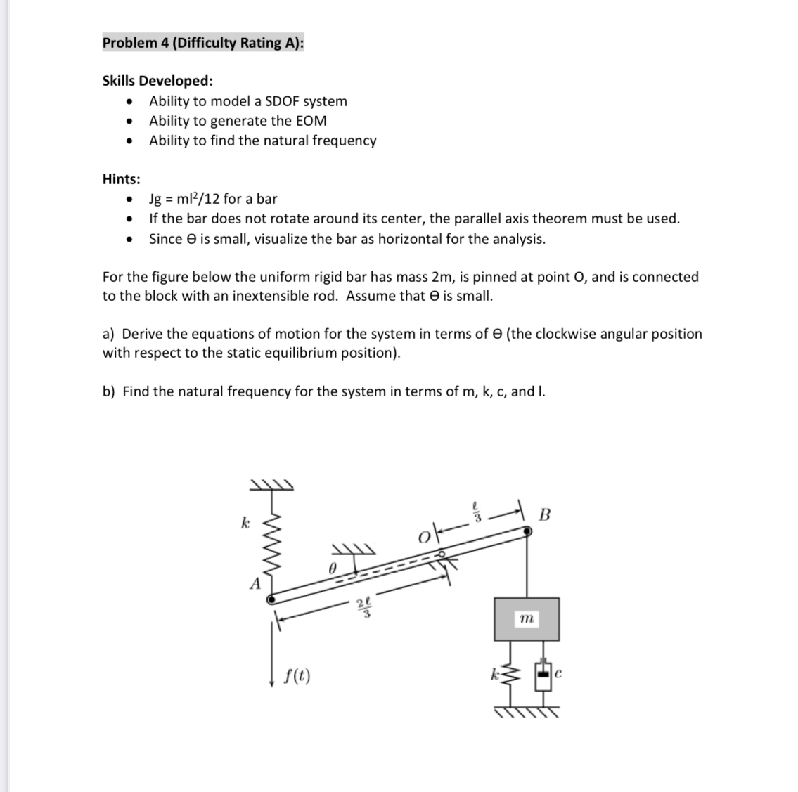 Solved Problem 4 (Difficulty Rating A):Skills | Chegg.com