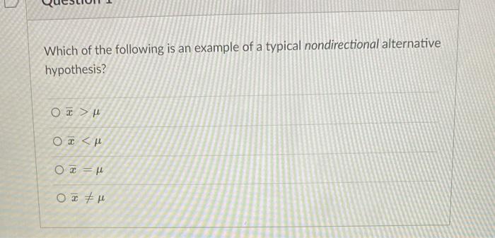 Solved Which of the following is an example of a typical | Chegg.com