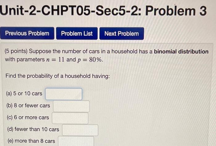 Solved (12 points) If x is a binomial random variable, | Chegg.com