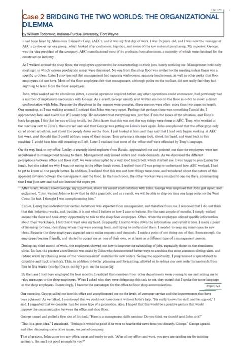 Solved 1. what are the main problem in this case?2. Identify | Chegg.com