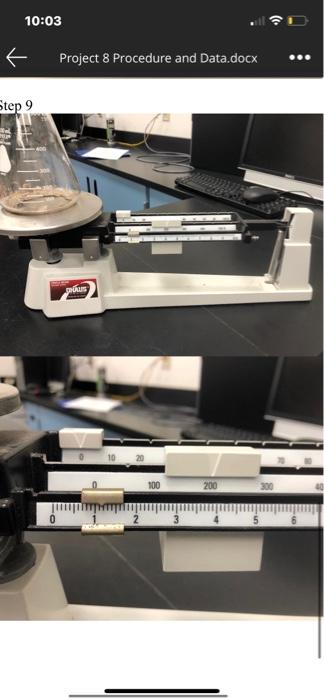 Stoichiometry/Percent Yield Lab page 2 PROCEDURE | Chegg.com