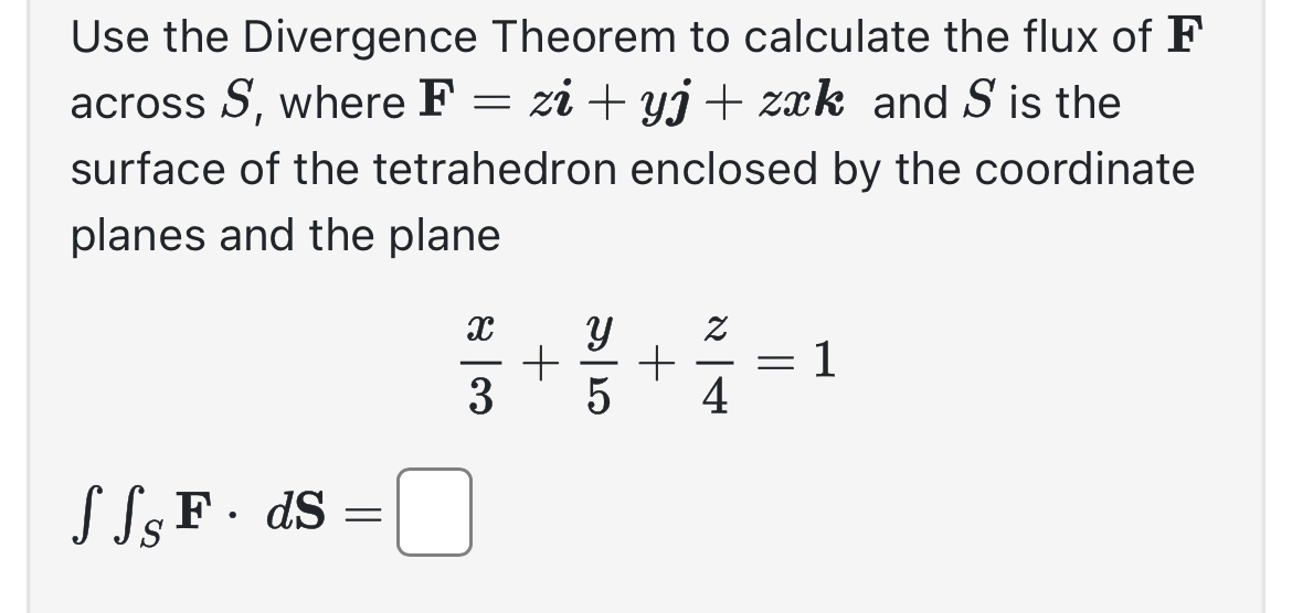 Solved Use the Divergence Theorem to calculate the flux of F | Chegg.com