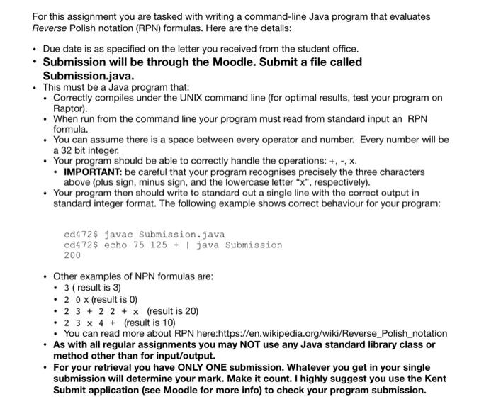 Solved For this assignment you are tasked with writing a | Chegg.com
