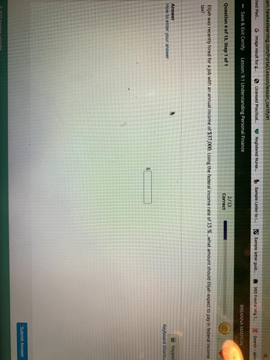 Solved arn.hawkeslearning.com/Portal/Lesson/lesson certify | Chegg.com
