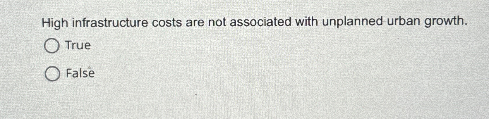 Solved High infrastructure costs are not associated with | Chegg.com