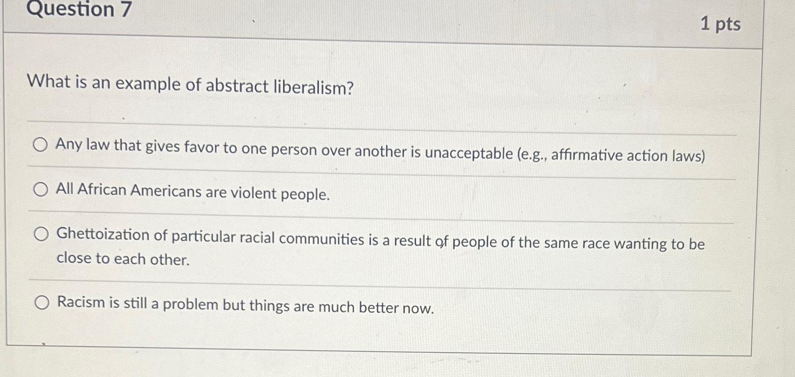 Solved Question 71 ﻿ptsWhat is an example of abstract | Chegg.com