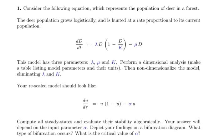 Solved 1. Consider the following equation, which represents | Chegg.com