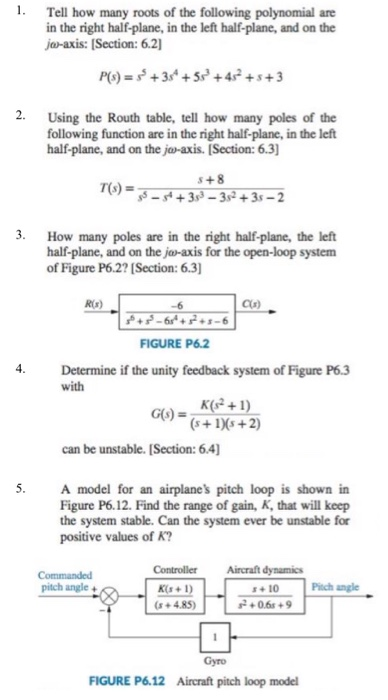 Solved 1. Tell how many roots of the following polynomial | Chegg.com