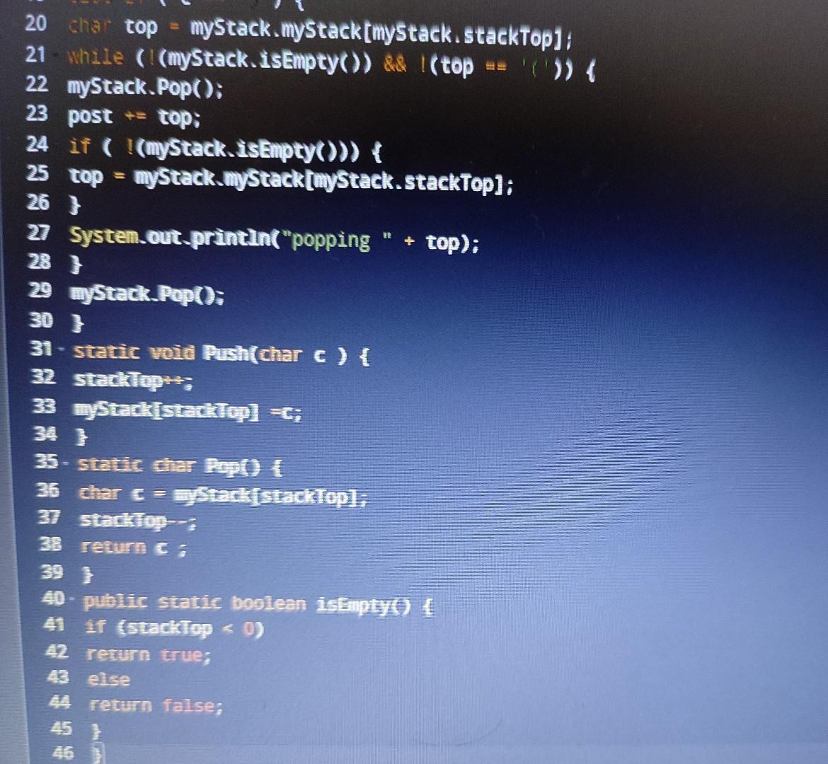 Solved I Wrote Some Incomplete Code Write The Java Code To Chegg