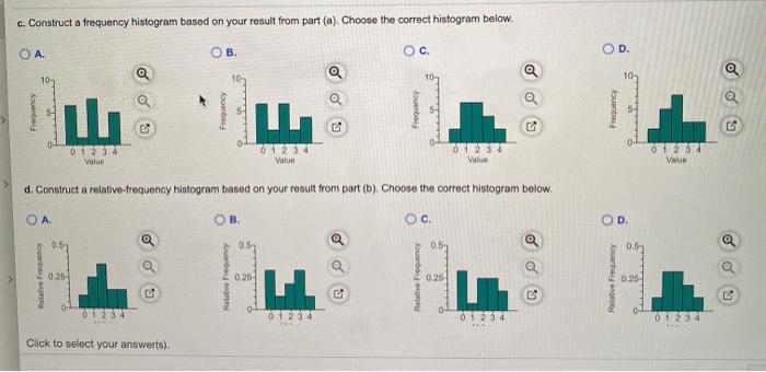 Solved Use the data set and single-value grouping to | Chegg.com