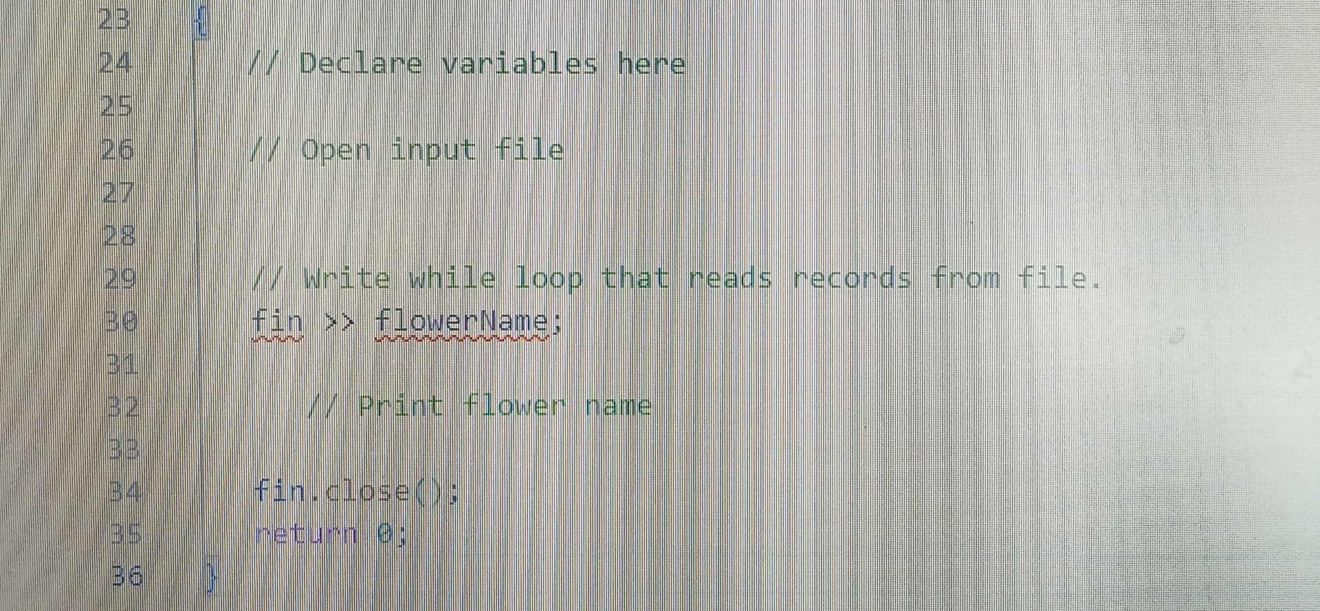 Solved dd, ﻿can someone assist with this coding | Chegg.com