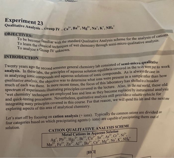 Solved 1. Using the Ksp values given in this experiment for | Chegg.com