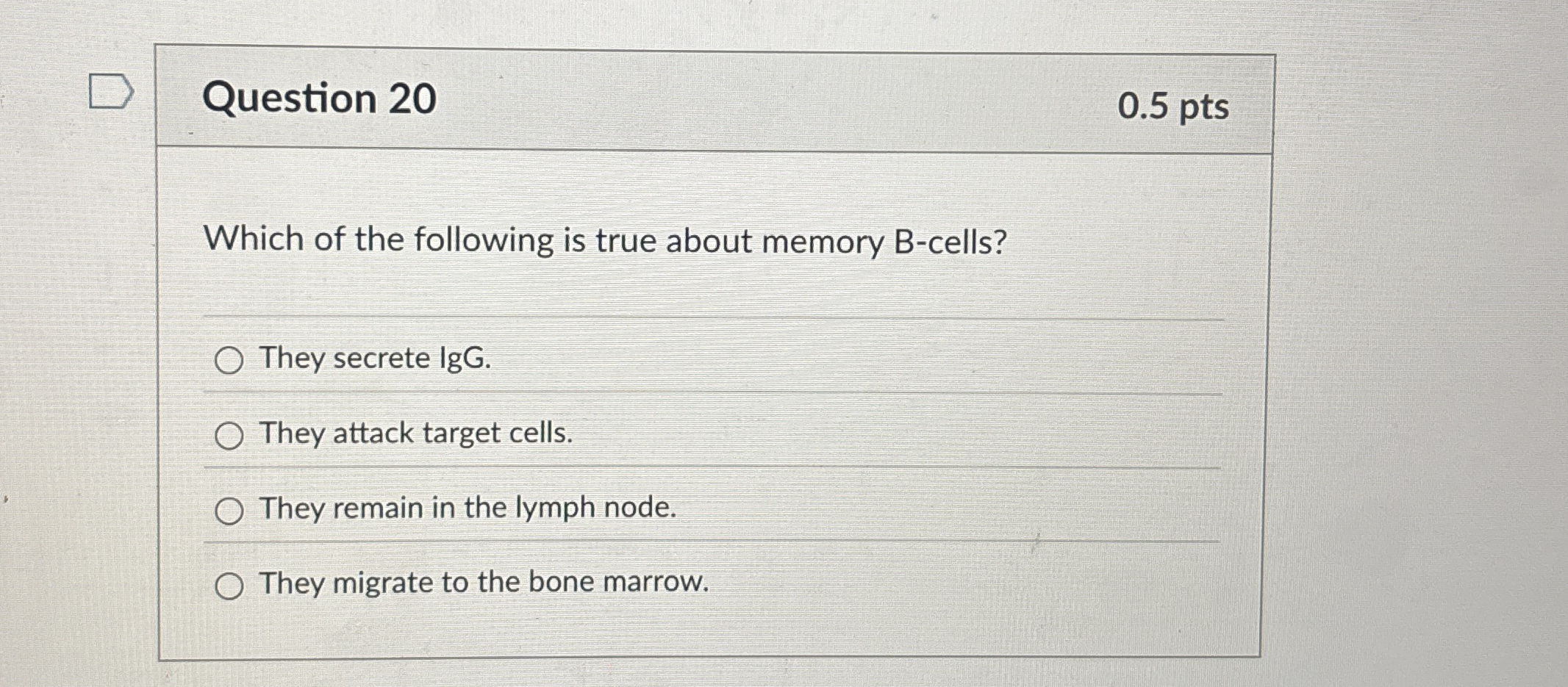 Solved Question 200.5 ﻿ptsWhich of the following is true | Chegg.com