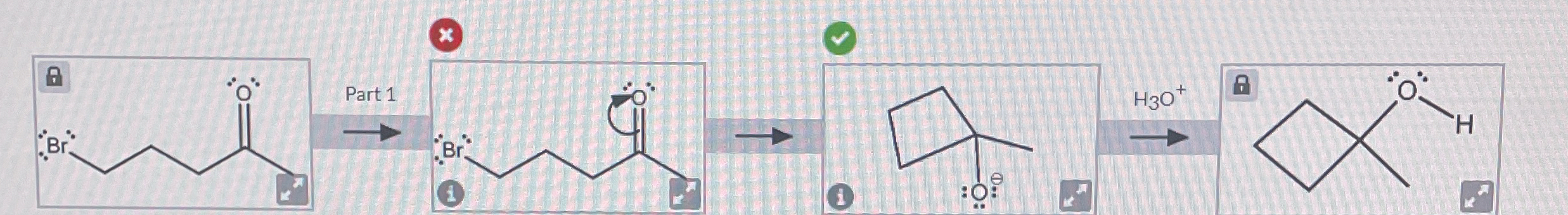 Draw a mechanism on the grignard reagent using curved | Chegg.com