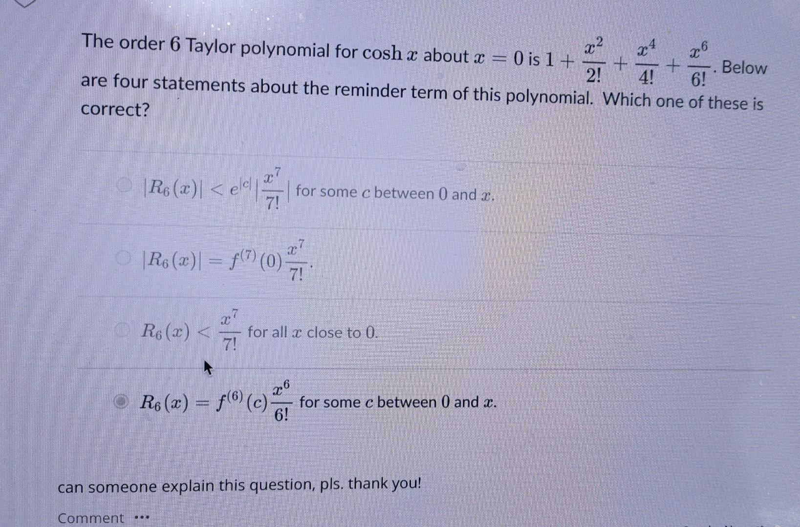 [Solved]: give me the explanation of every choice