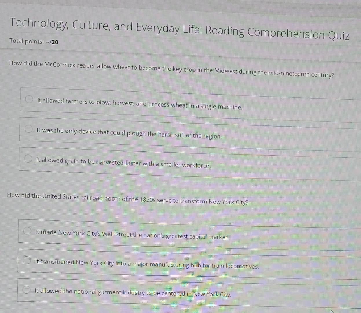 Solved Technology, Culture, and Everyday Life: Reading | Chegg.com