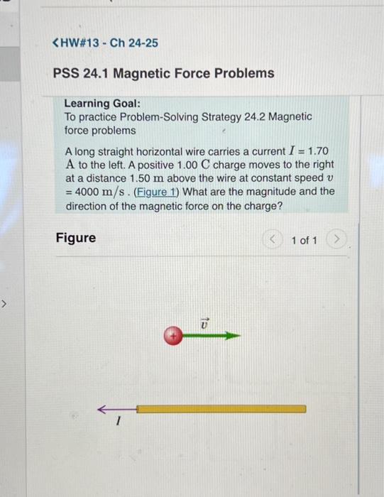 Solved What is the magnitude B of the magnetic field at the | Chegg.com