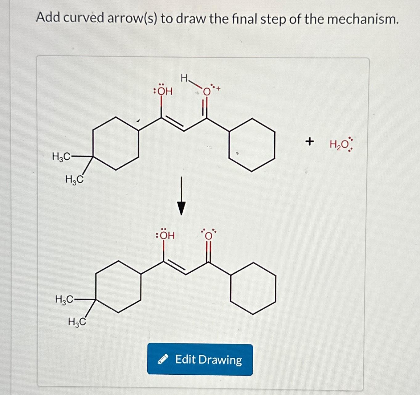 Solved Add curved arrow(s) ﻿to draw the final step of the | Chegg.com