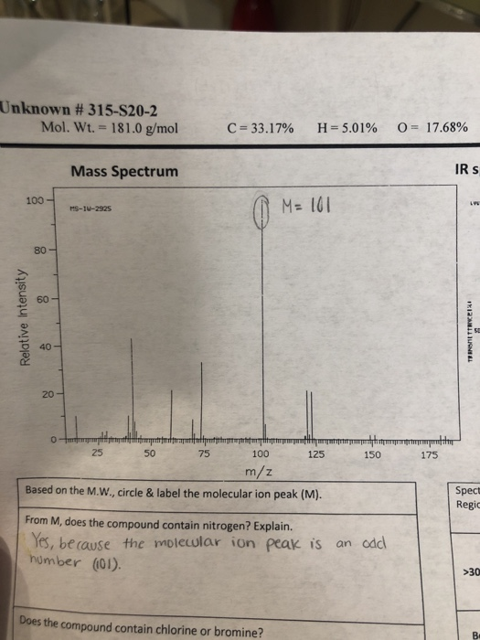 Solved what is the molecular compound namefor this IR | Chegg.com Solved what is the molecular compound namefor this IR | Chegg.com