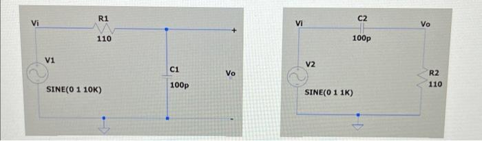 Solved calculated the cut off frequency fc. calculate and | Chegg.com